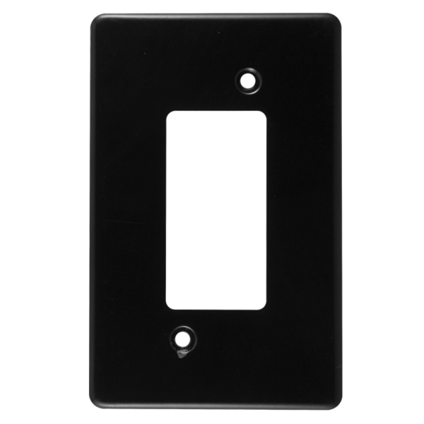 Classic Isolator Steel Coverplate - Crabtree Electrical