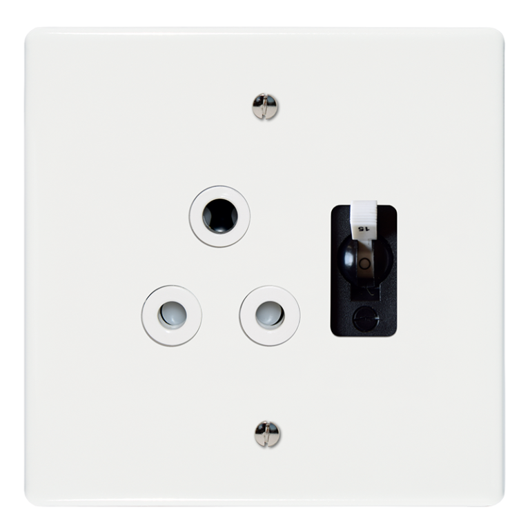 Classic Single STD Socket with Double Pole 15A Circuit Breaker ...