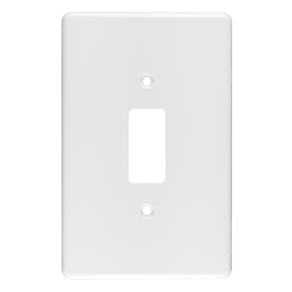 Classic 1 Lever Plastic Coverplate - Crabtree Electrical