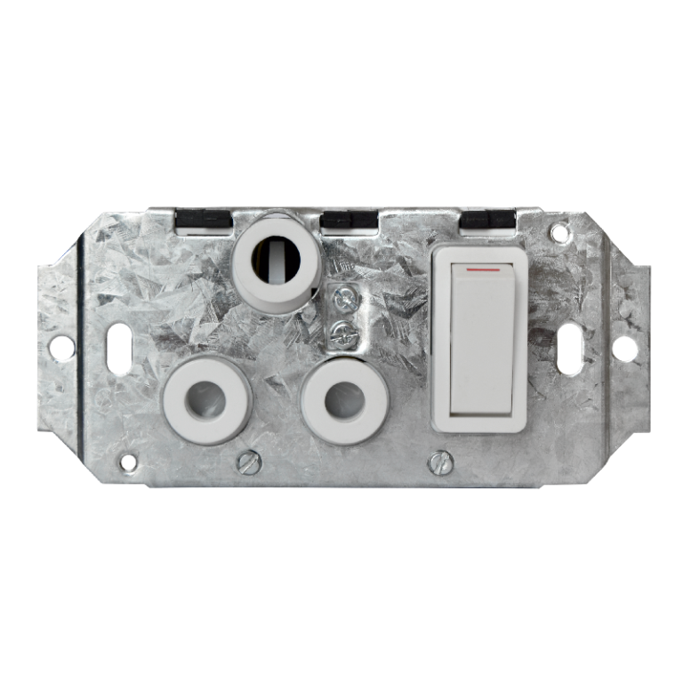 Classic Single Switched Monoblock Socket 164-1 on 4x2 Yoke - Crabtree ...