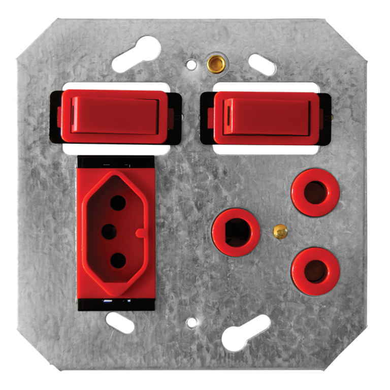 Classic Dedicated Combo Socket - Crabtree Electrical