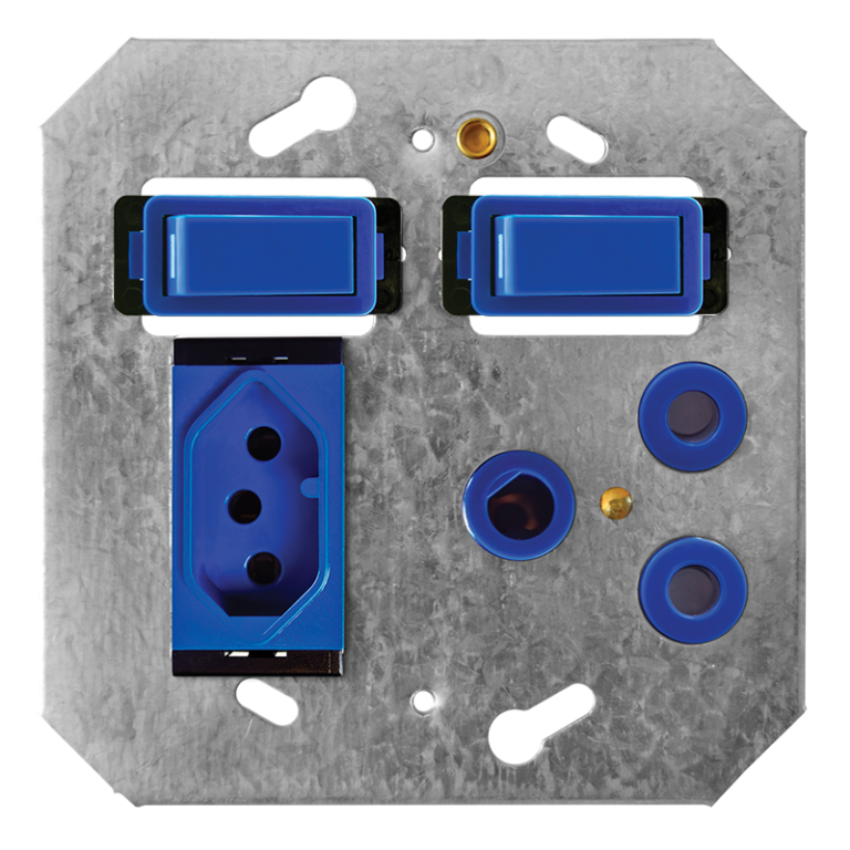 Classic Dedicated Combo Socket - Crabtree Electrical