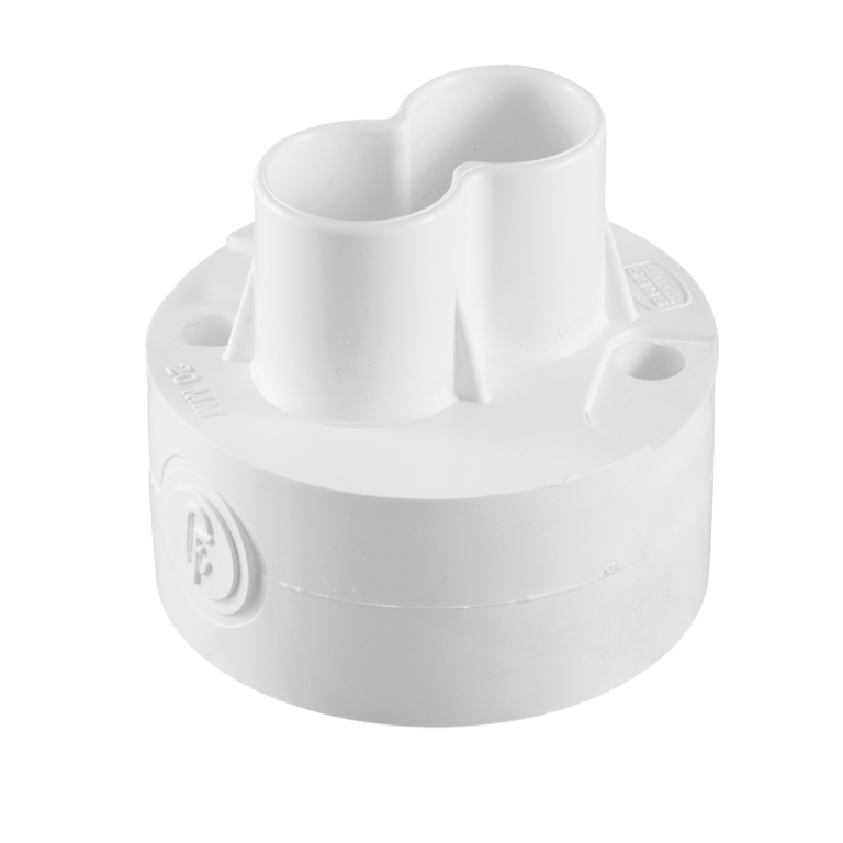 CMS 2 Spout Loop-in Box 20mm - Crabtree Electrical