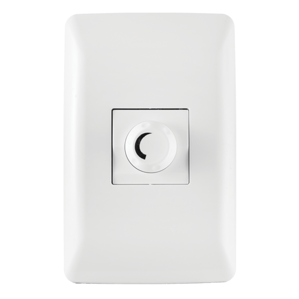 Diamond 1 Lever 800W Rotary Dimmer Switch on 2x4 Yoke with Coverplate ...