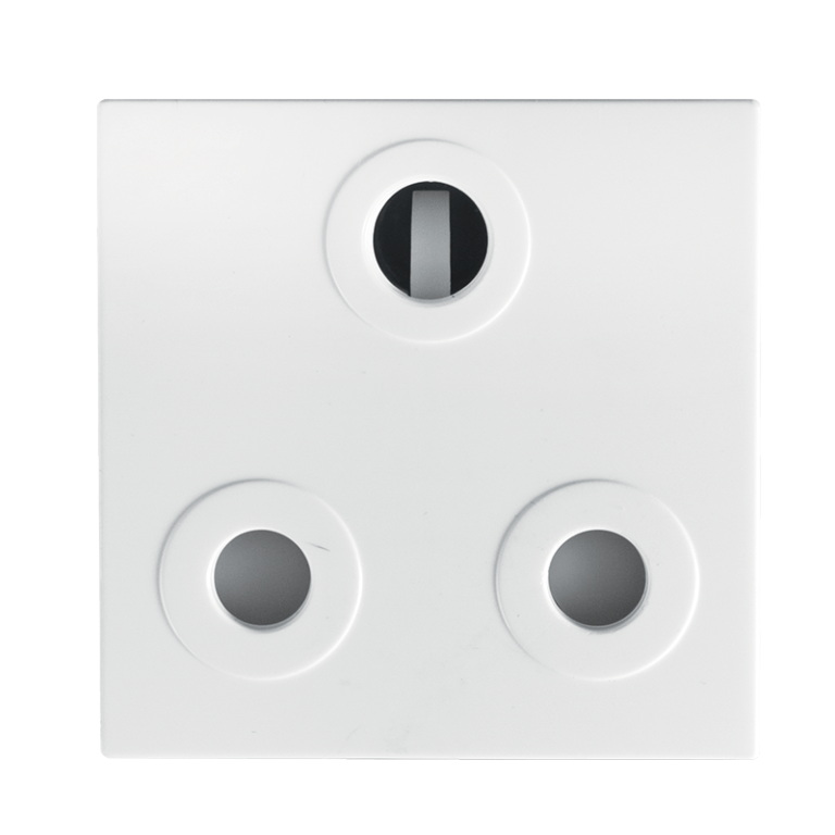 Diamond STD Socket Ducting Module Isolated Earth - Crabtree Electrical