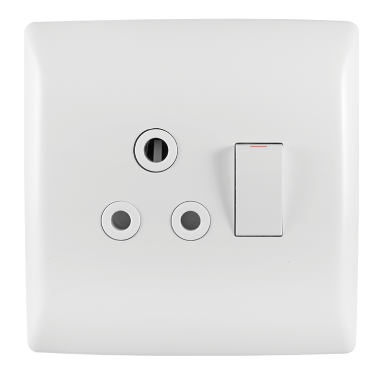 Diamond Single Monoblock Socket 164-1 Switched on 4x4 Yoke with ...