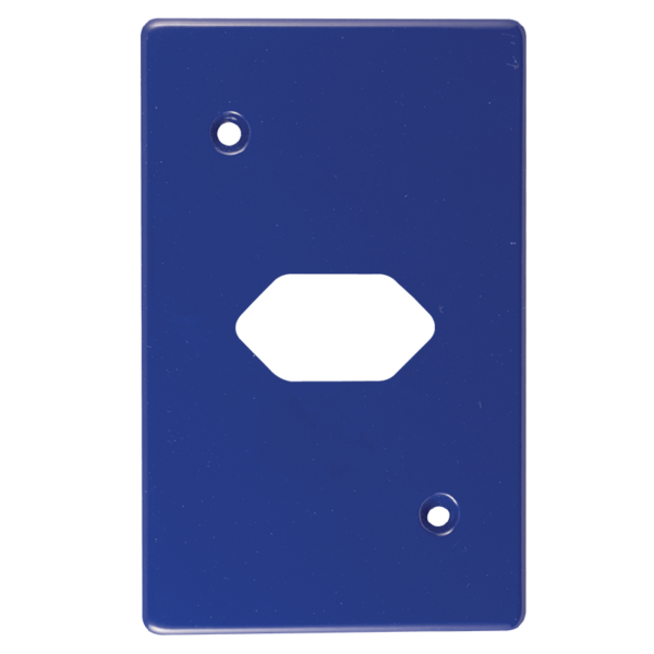 Classic Single Slimline Unswitched Socket Steel Coverplate - Crabtree ...