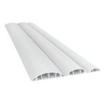 CMS 25mmx8mmx2m Half-Moon Trunking - Crabtree Electrical