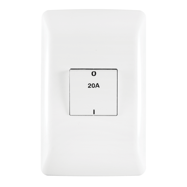 Diamond 1 Lever Double-Pole Switch on 2x4 yoke with Coverplate ...