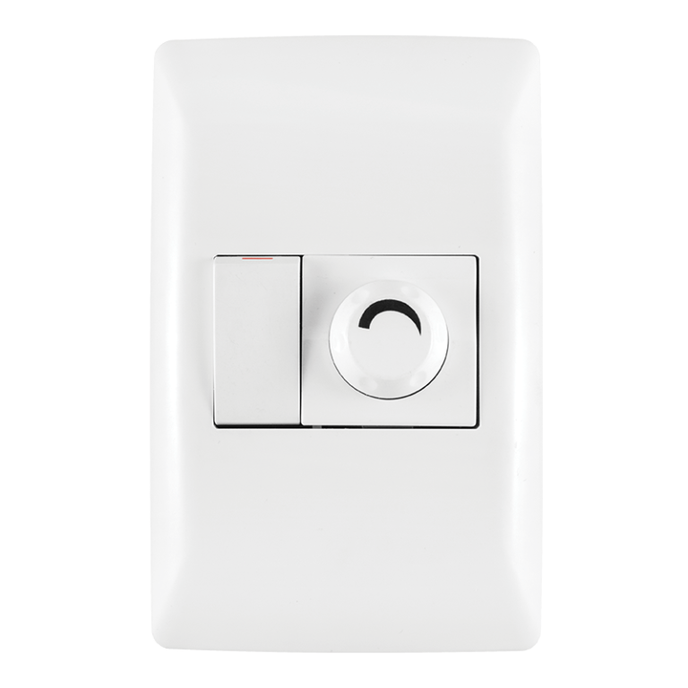 Diamond 1/2 Lever 500W LED Dimmer complete with Coverplate - Crabtree ...