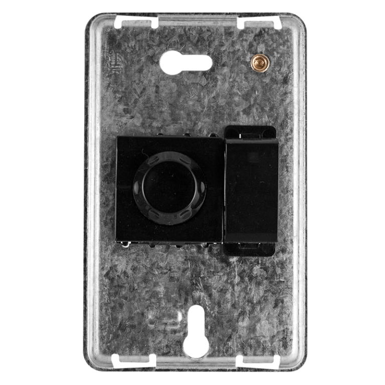 Diamond 2 Lever 600W Rotary Dimmer Switch on 2x4 Yoke - Crabtree Electrical