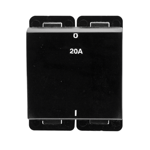 Diamond Switch Module Wide Double-Pole - Crabtree Electrical