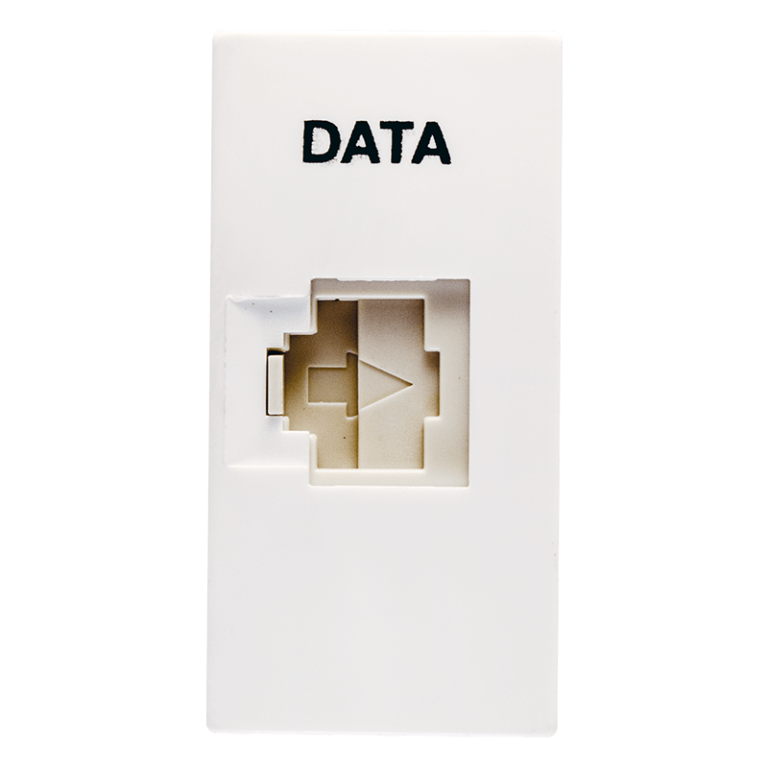 Diamond Data (RJ45) Cat 6 Econo Shuttered Ducting Module - Crabtree ...