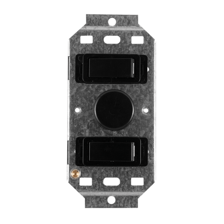 2x4 2 lever 600W rotary dimmer Archives - Crabtree Electrical