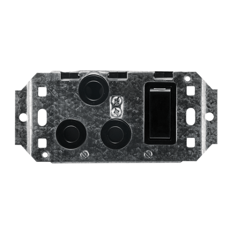 Classic Single Monoblock Switched 164-1 Socket on Yoke - Crabtree ...