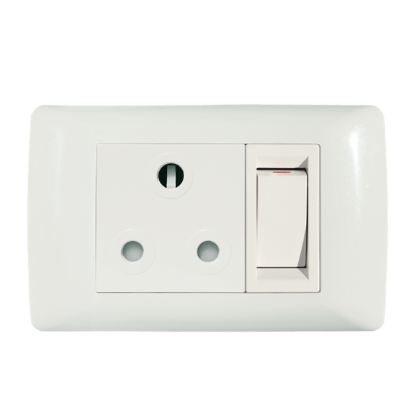 Diamond Single Std With White Single Pole Switch Crabtree Electrical 9613