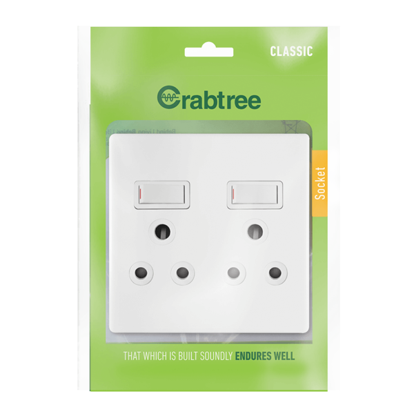 4x4 double socket Archives - Crabtree Electrical