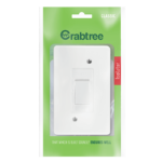 Classic Double Pole 30A Isolator Vertical with Coverplate - Crabtree ...