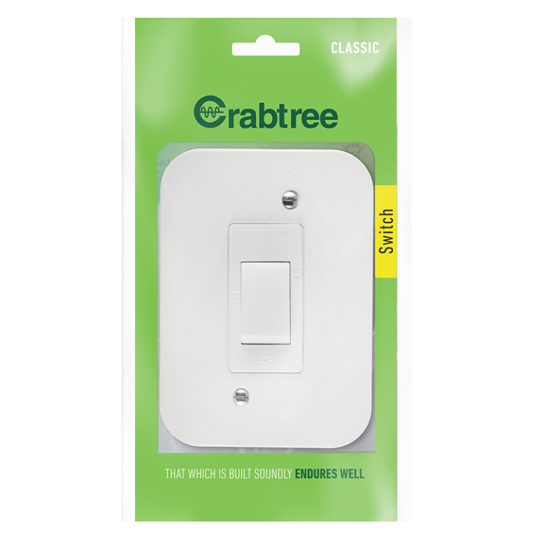 Classic Industrial Double Pole 30A Isolator on 119x83 Surface Box ...