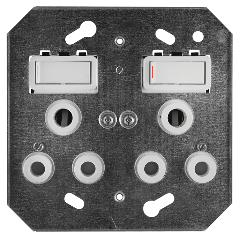 Classic 5 Pack Double Switched Sockets - Crabtree Electrical